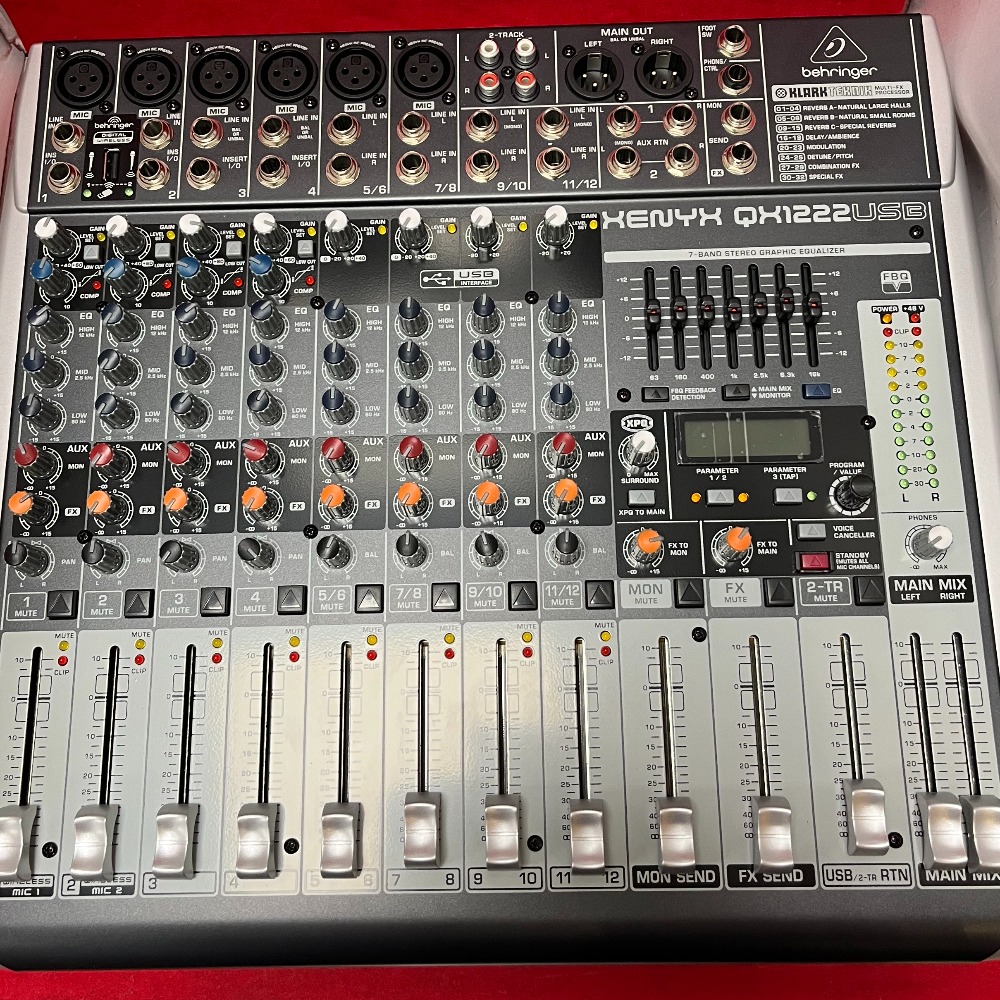 Behringer XENYX QX1222USB - Own4Less